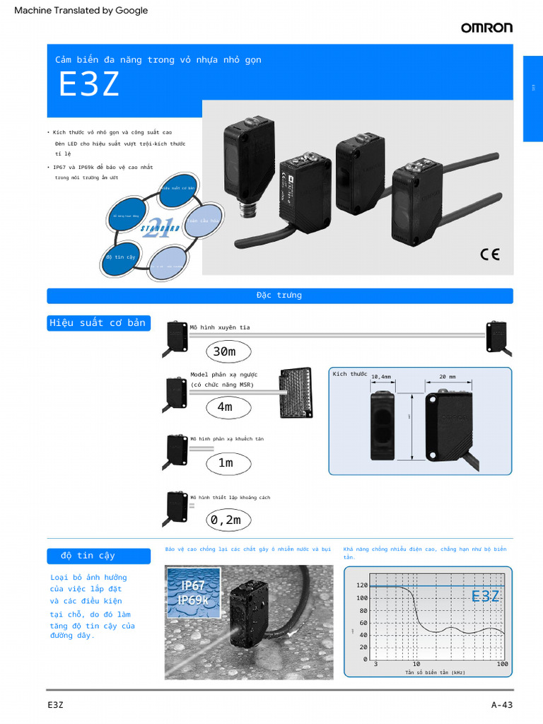 Omron E3z | PDF