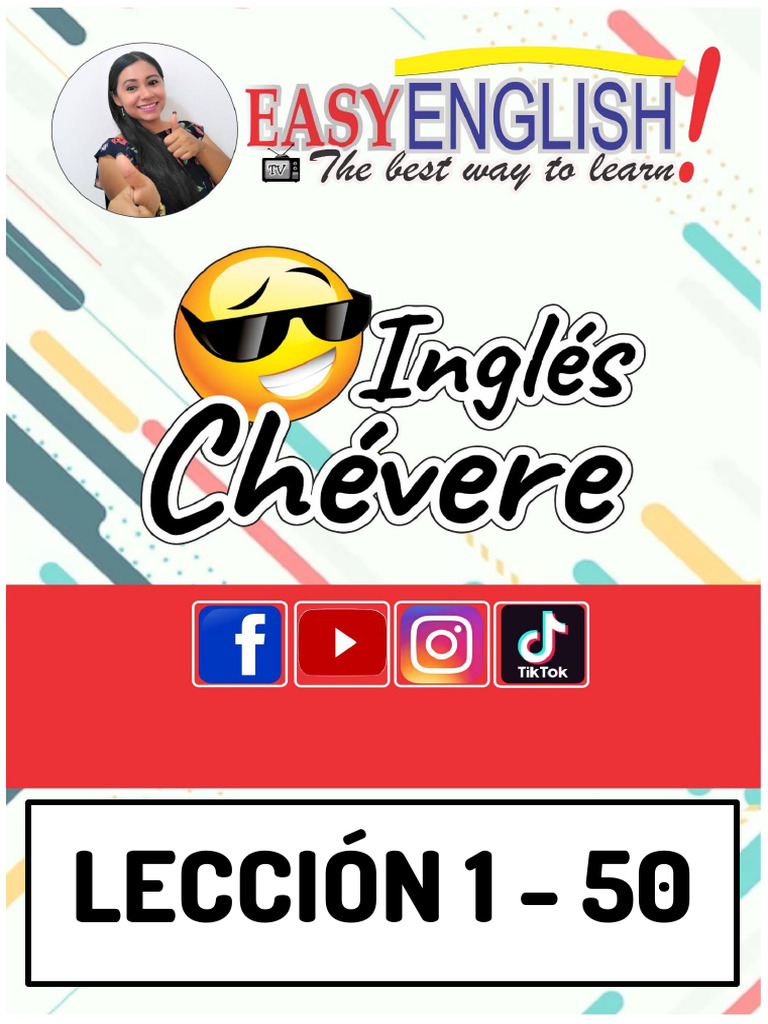 Inglés Chévere: Lecciones y Ejercicios | PDF | Linguistics | Linguistic ...