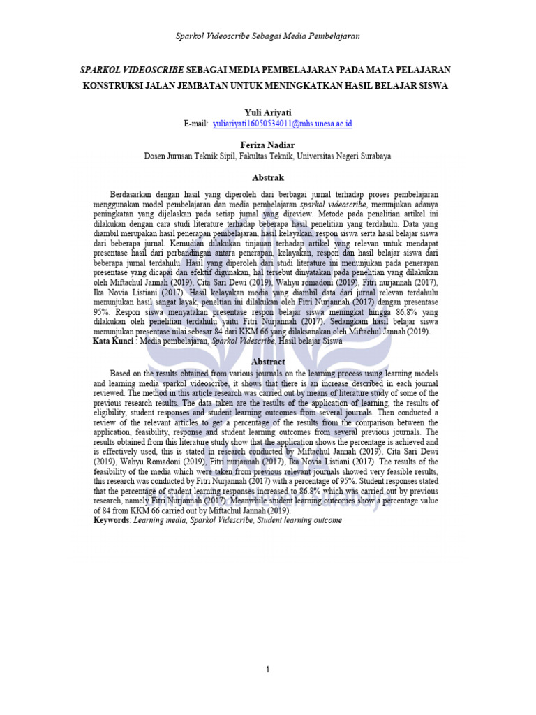 37572-Article Text-50785-1-10-20210108 | PDF | Karier & Perkembangan | Seni