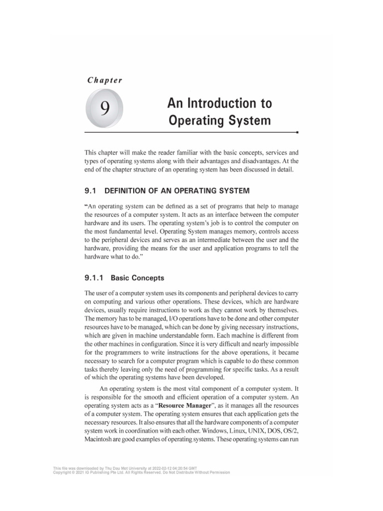 OS Module 5 | PDF | Process (Computing) | Operating System