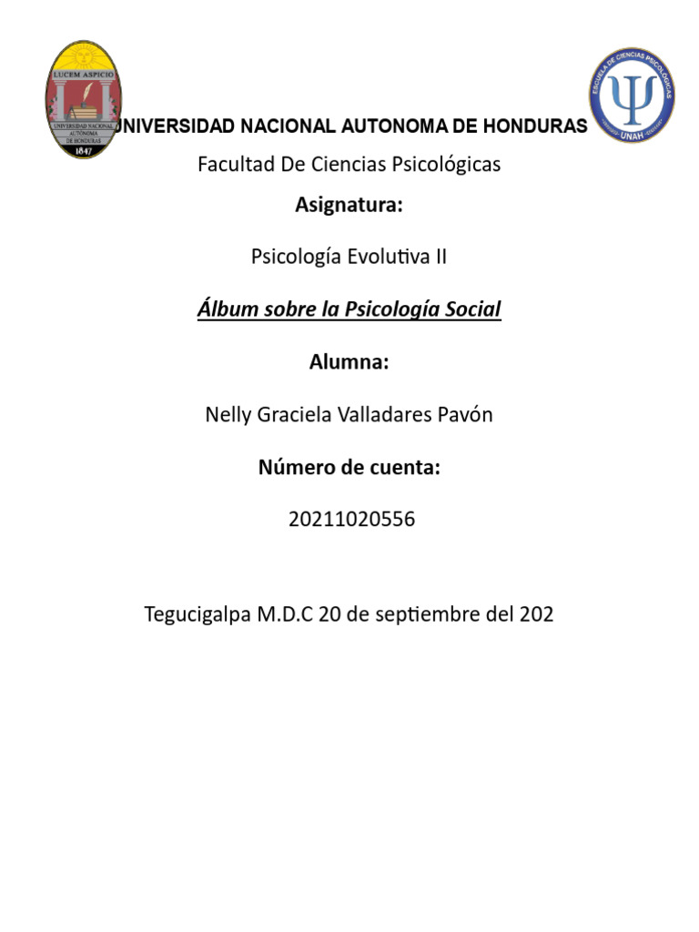 Última Tarea Mapa Conceptual | PDF | Psicología Social | Sicología