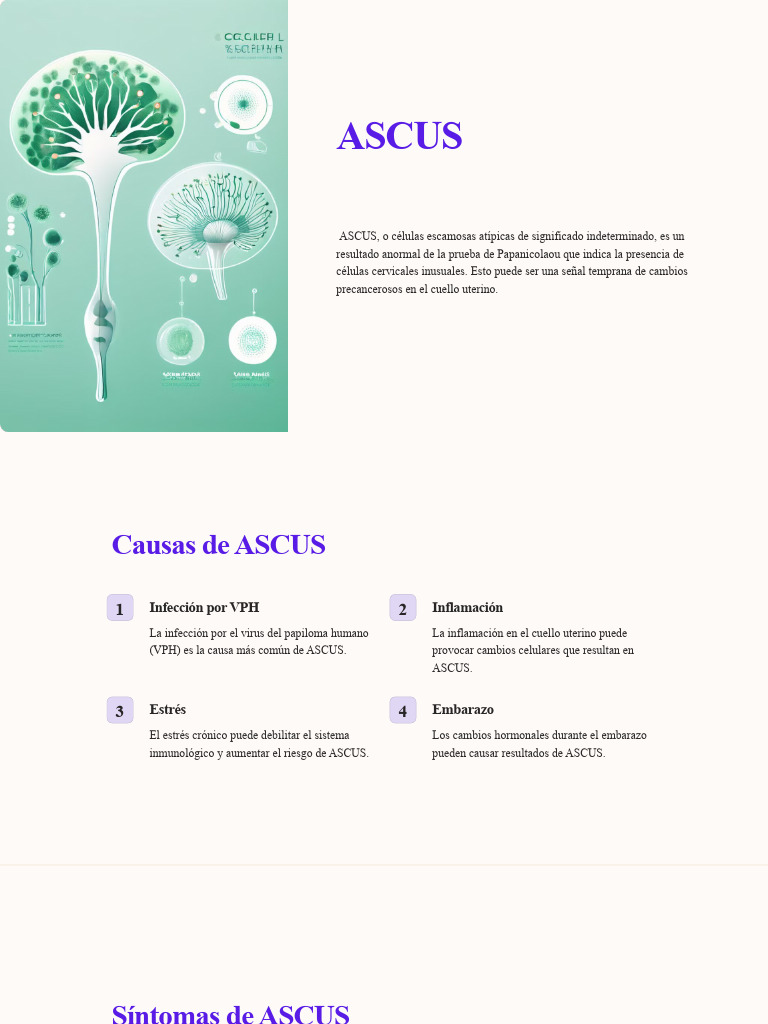 ASCUS | PDF | Medicina | Medicina CLINICA
