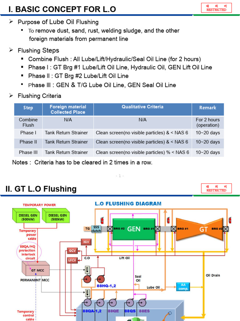 GT L.O CCWP Flushing PPT r1 | PDF