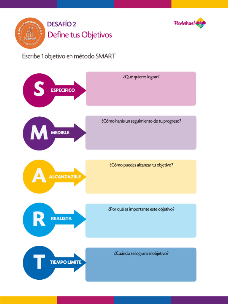 Objetivos Smart Platilla Impresion | PDF