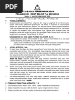 Petunjuk Pengisian Database | PDF