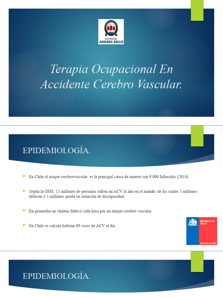 Clase ACV TOSFA | PDF | Carrera | Isquemia