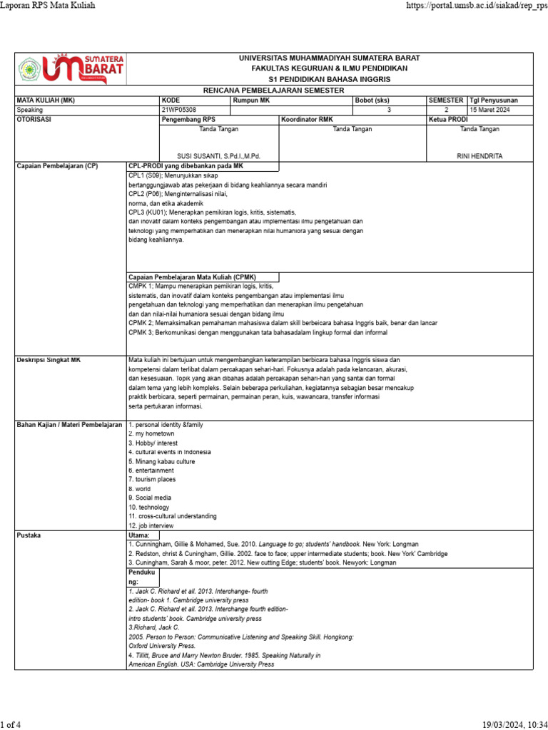 RPS Speaking 2 | PDF