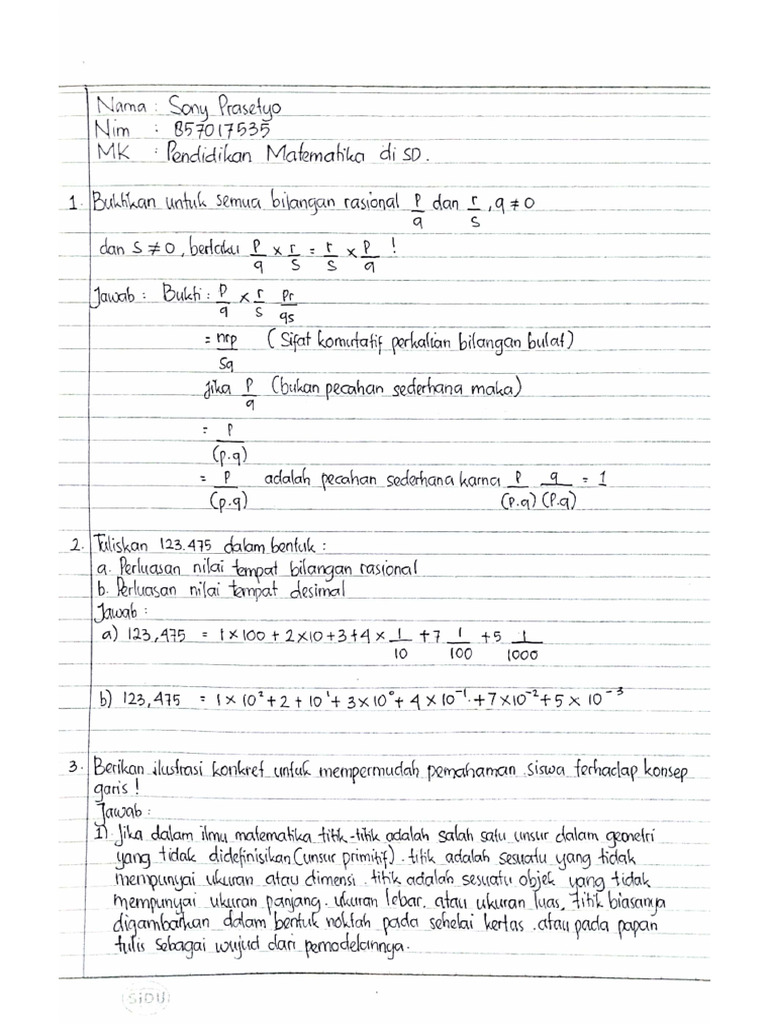 Tugas Tutorial 2 MTK | PDF