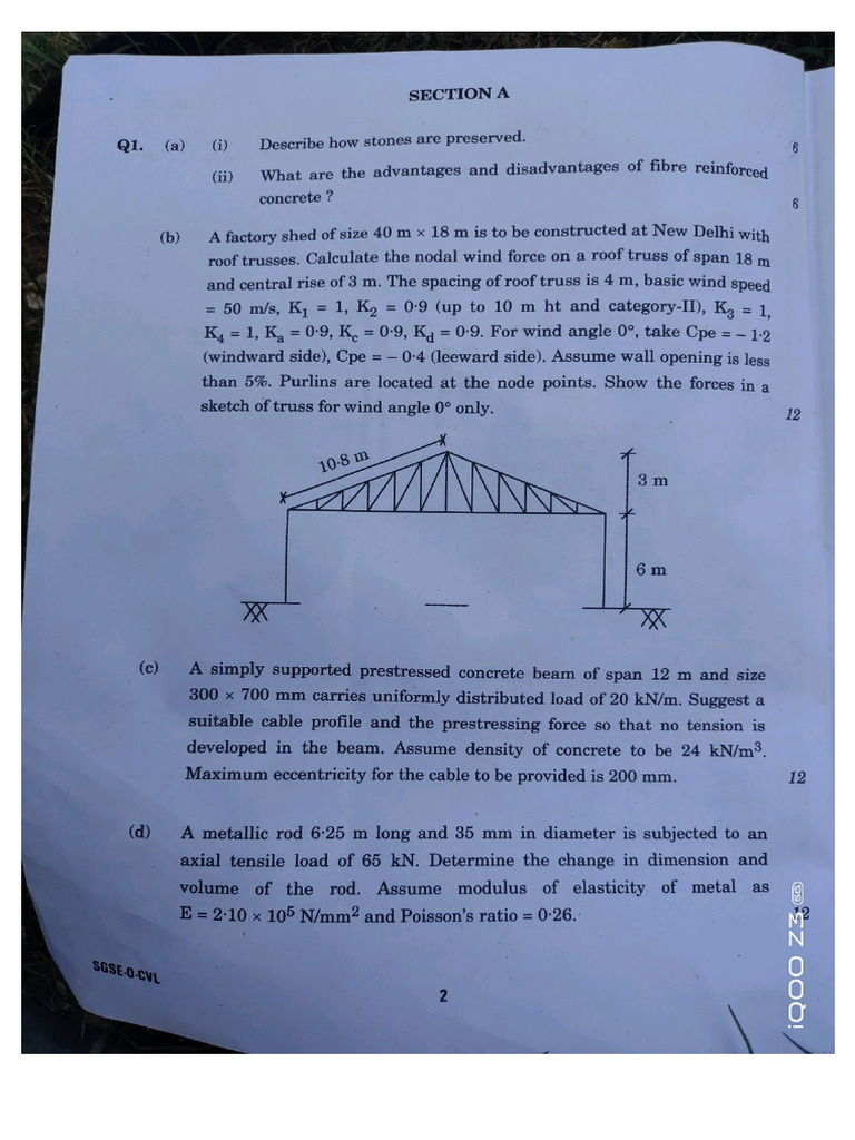 Ese Mains 2024 Paper 1 | PDF