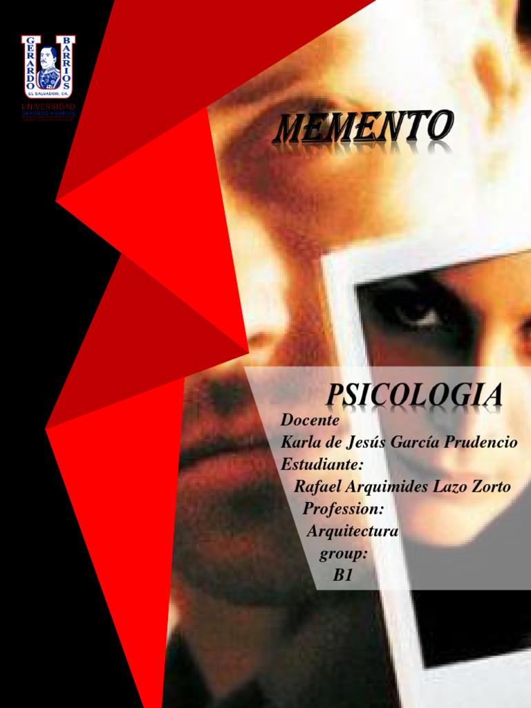 Resumen de Memento | PDF | Procesos mentales | Neurociencia