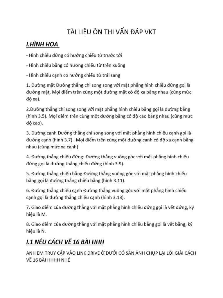 TÀI LIỆU ÔN THI VẤN ĐÁP VKT | PDF