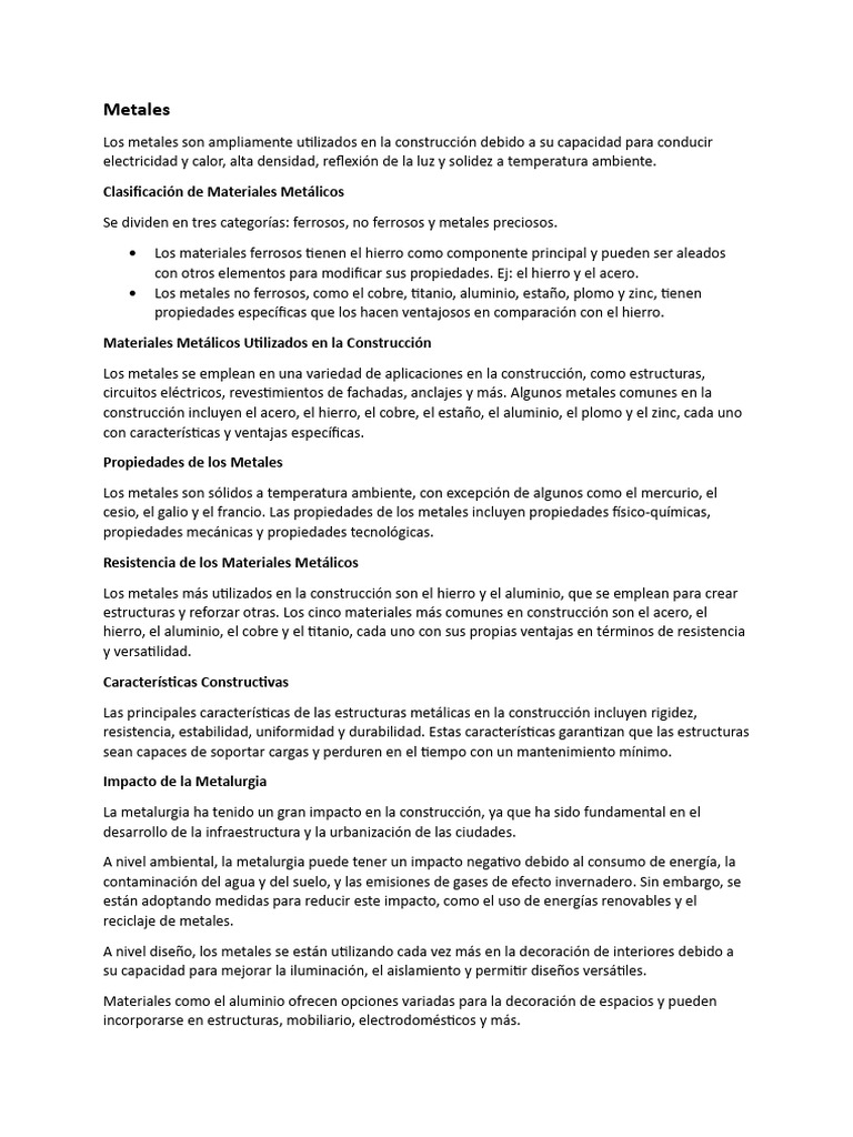 Resumen Examen Constru | PDF | Rieles | Aislamiento térmico