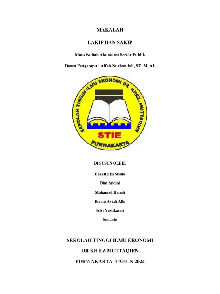 LAKIP: Evaluasi Kinerja Pemerintah | PDF