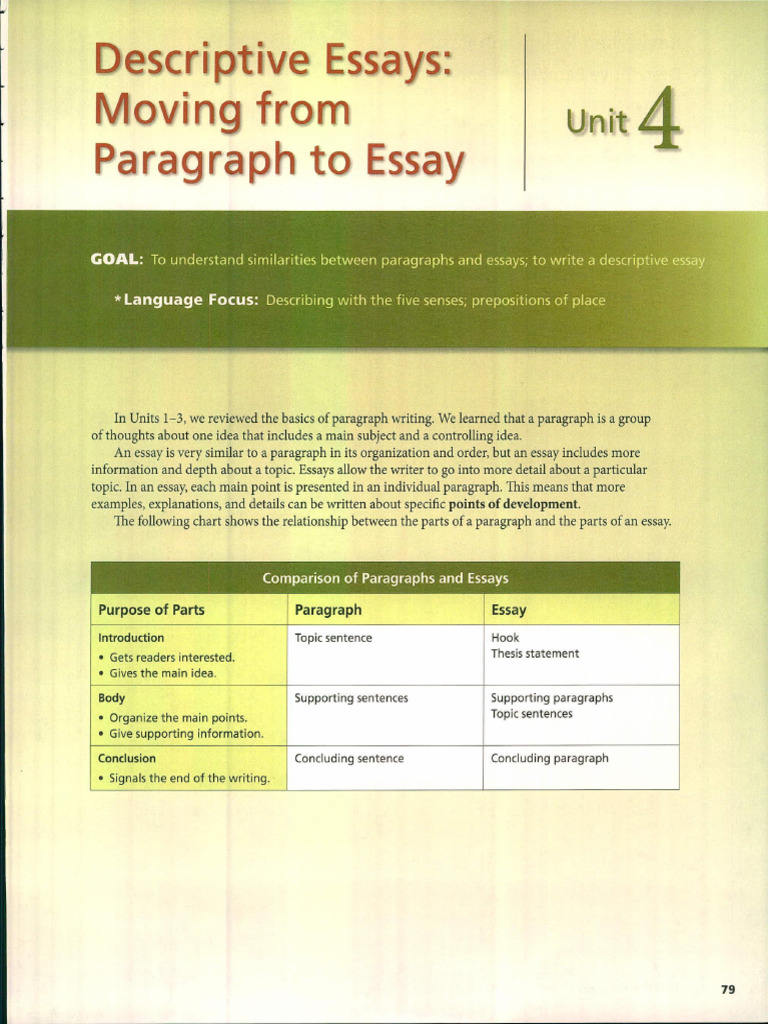 From Great Paragraphs To Great Essays 3 Great Writing 4 | PDF | Essays ...