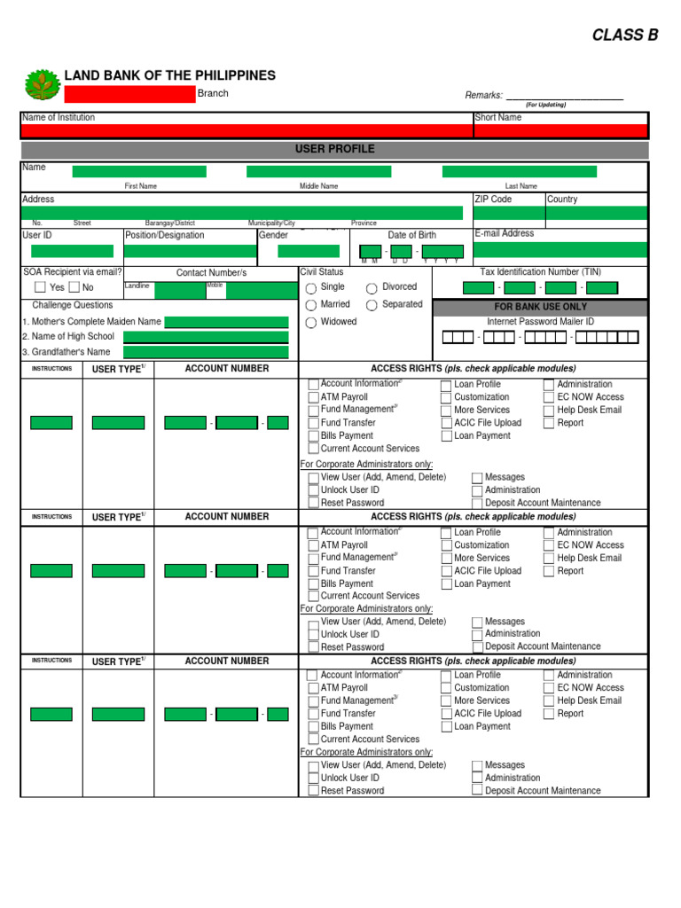 Weaccess - Enrollment and Maintenance Agreement Form | PDF ...