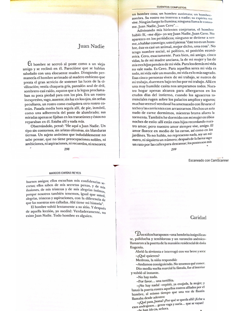 Marcos Carias - Juan Nadie | PDF