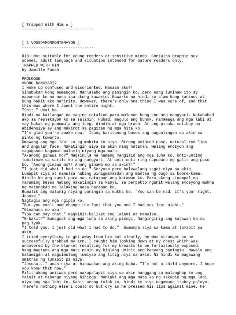 Trapped With Him | PDF