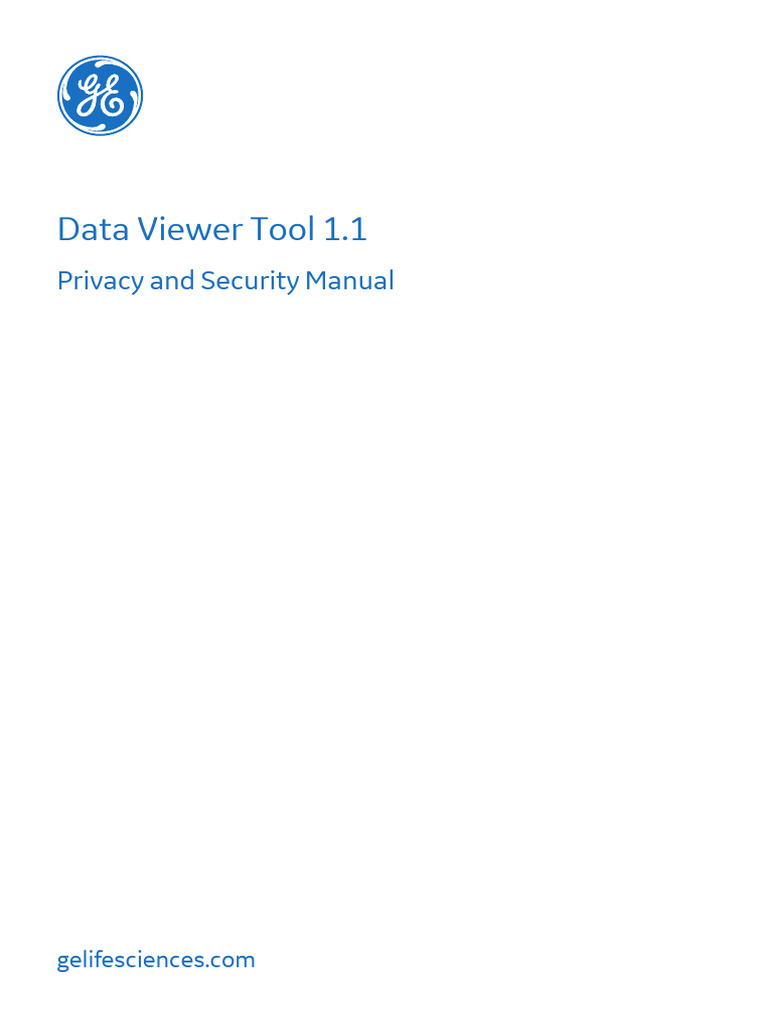 Cytiva 32852 - 10061 (Data Viewer Tool) | PDF | Security | Computer ...