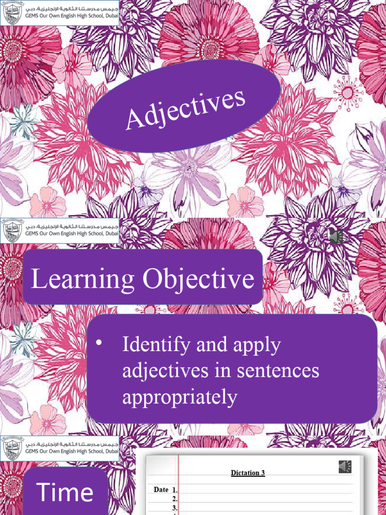 Understanding and Using Adjectives | PDF