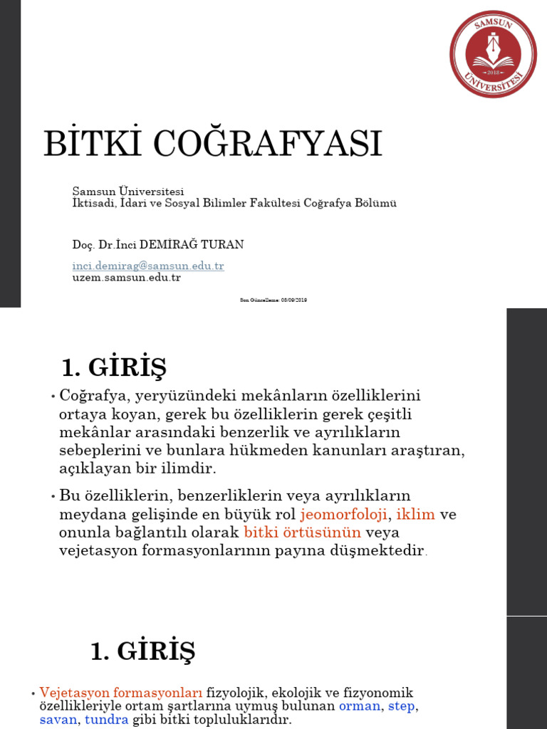 1 Hafta | PDF