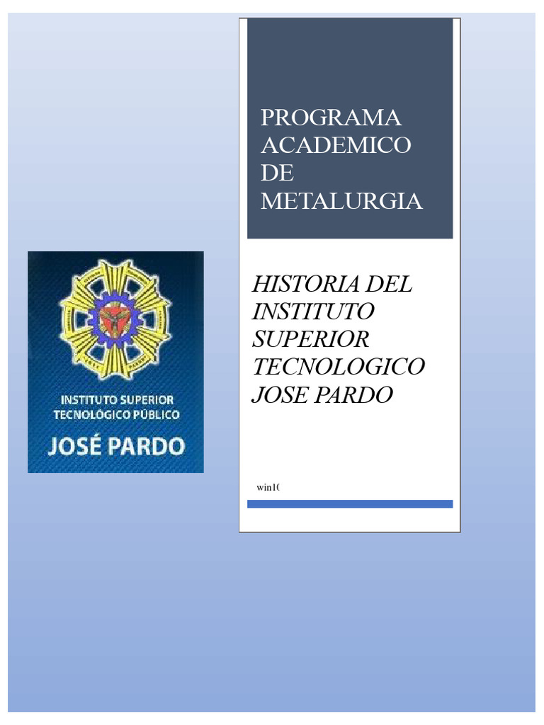 Historia de Jose Pardo | PDF | Perú