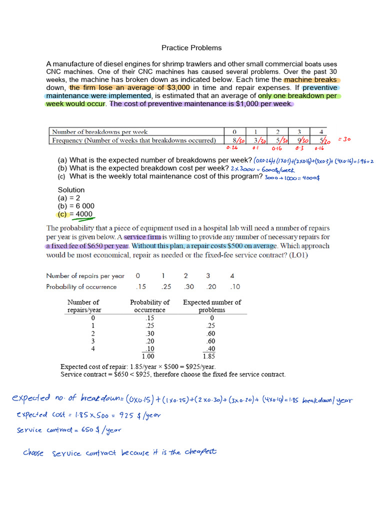 Practice Problems 1 | Download Free PDF | Engineering