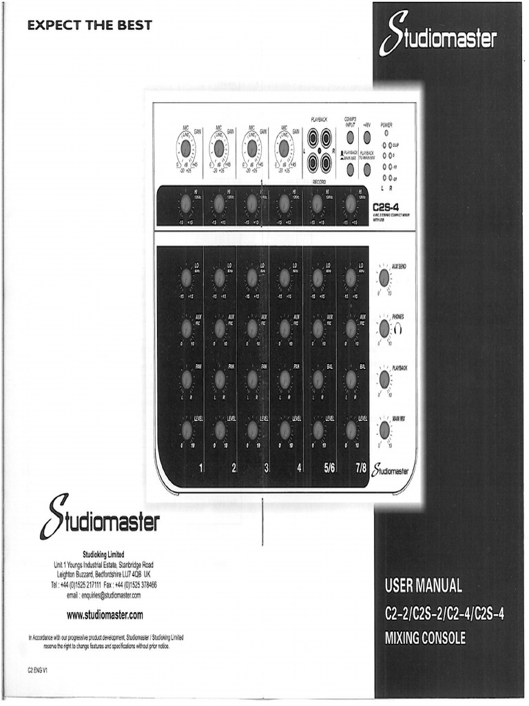 c2s c2 User Manual | PDF