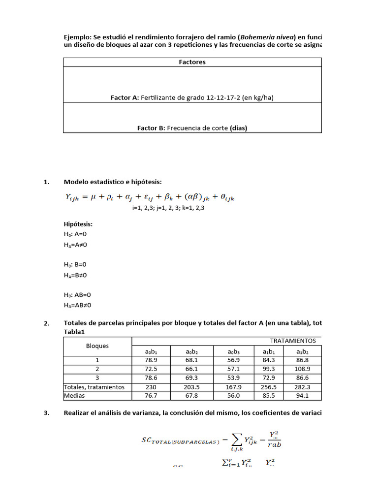 9. Diseño Parcelas Divididas (Actividad de Clase) (2) | Descargar ...