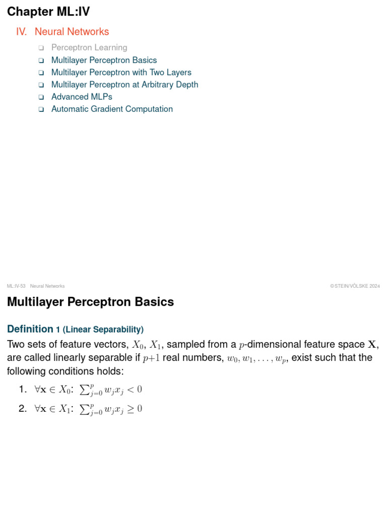 unit-en-multilayer-perceptron | Download Free PDF | Algorithms And Data Structures | Data Mining