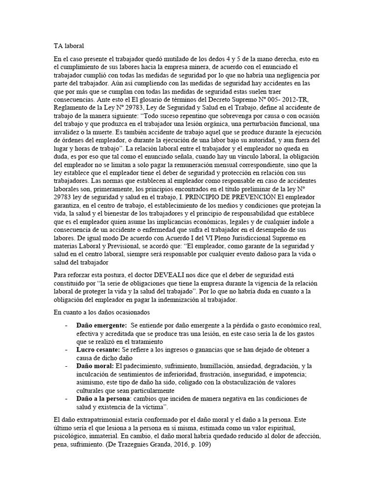 Ta 2 Laboral | PDF | Finanzas y dinero | Relaciones personales, crianza y desarrollo personal