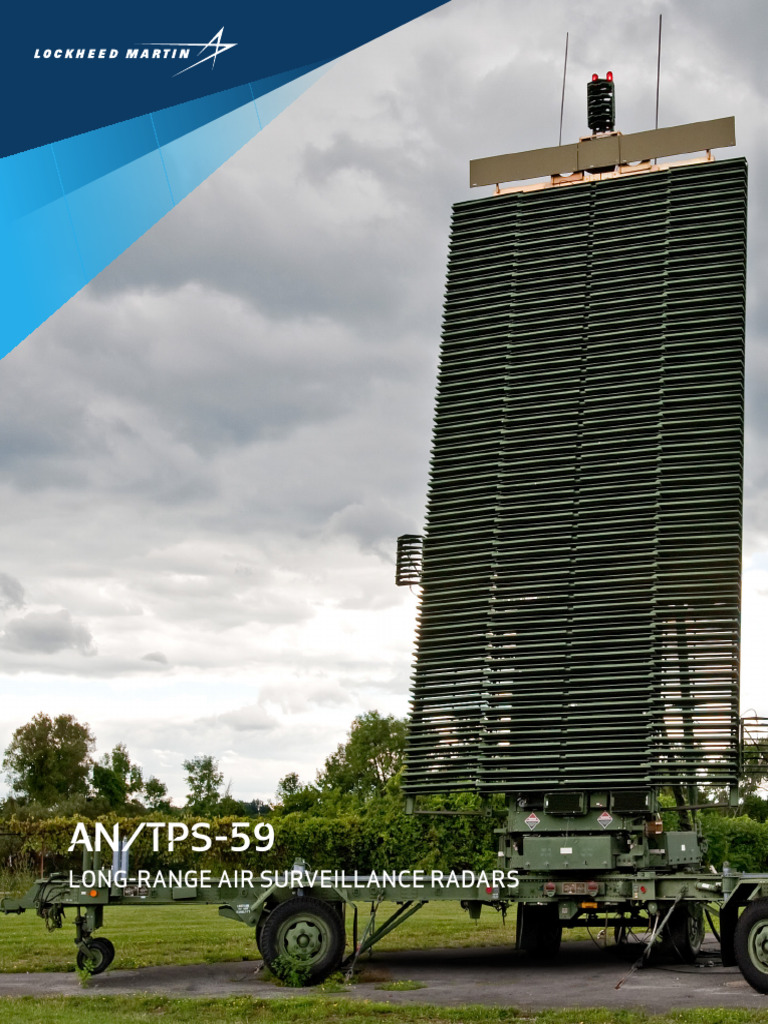 TPS-59 Fact Sheet | PDF | Radar | Telecommunications