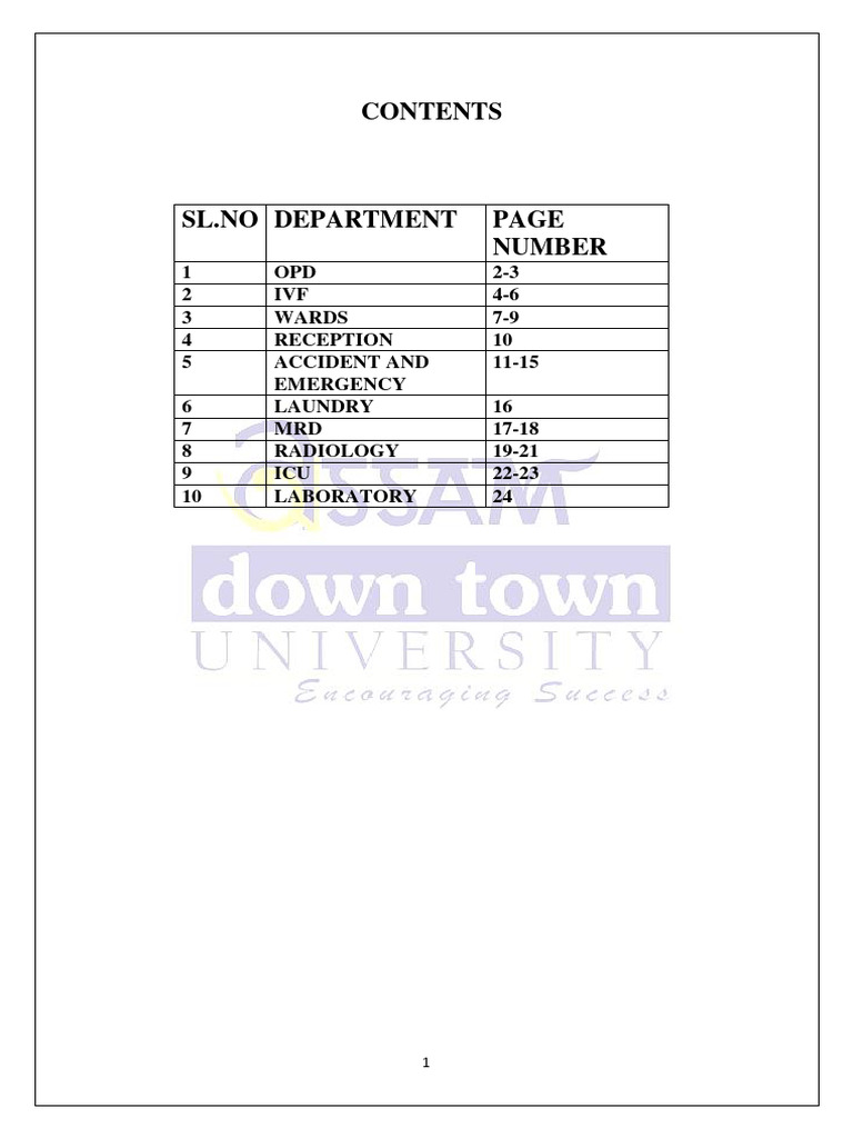 Hospital Report 2 Sem | PDF | Intensive Care Unit | Radiology