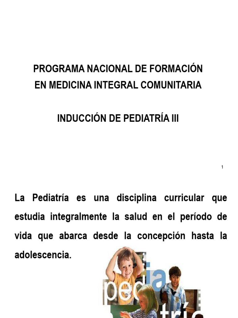 Ind Ped III | PDF | Clínica | Evaluación