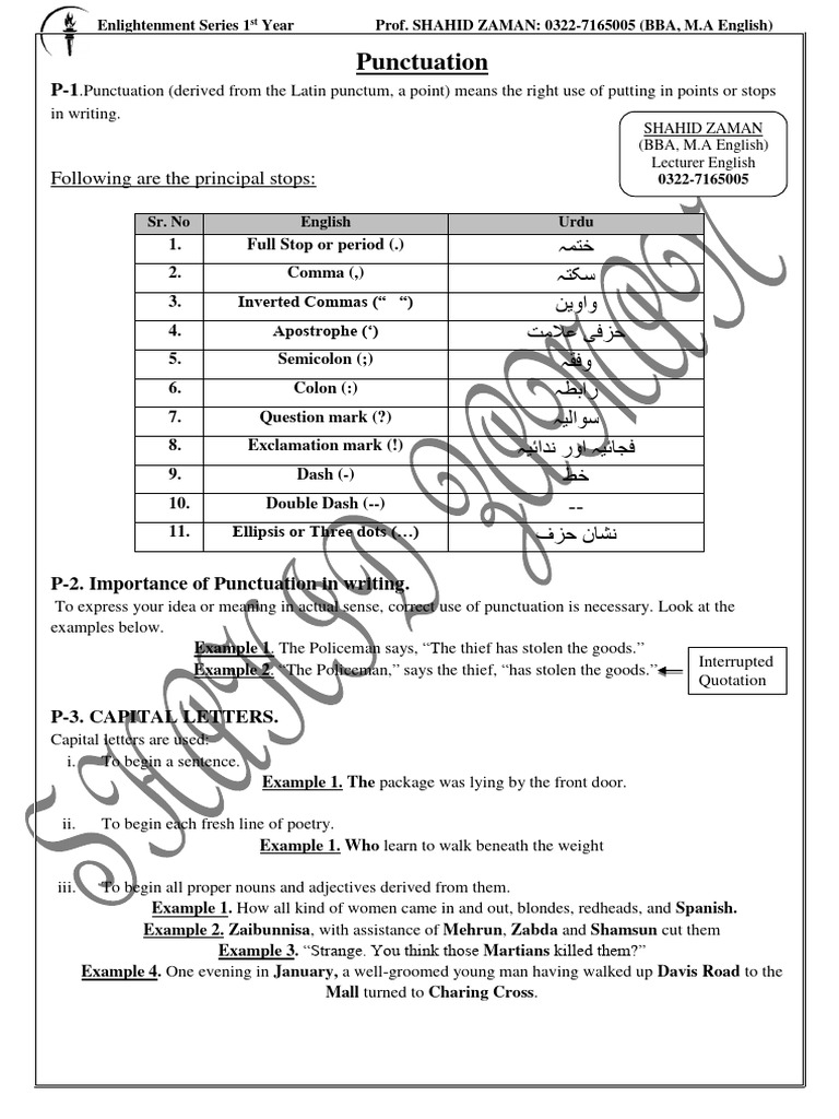 Punctuation | Download Free PDF | Punctuation | Comma