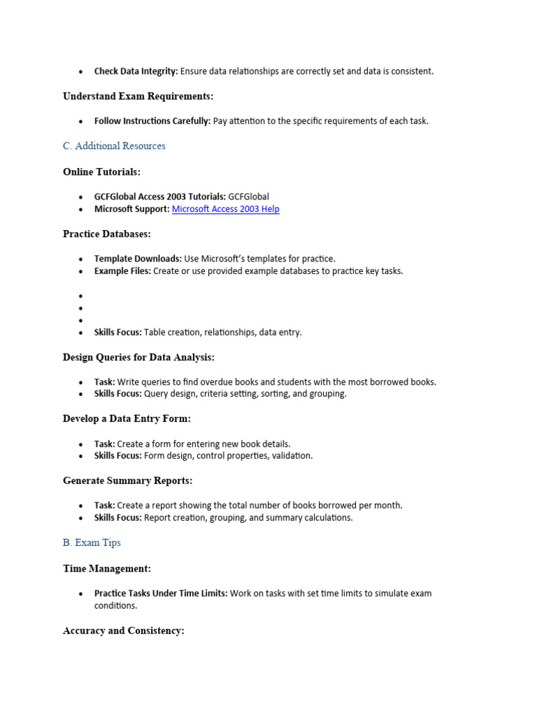 5 Web | PDF | Microsoft Word | Databases