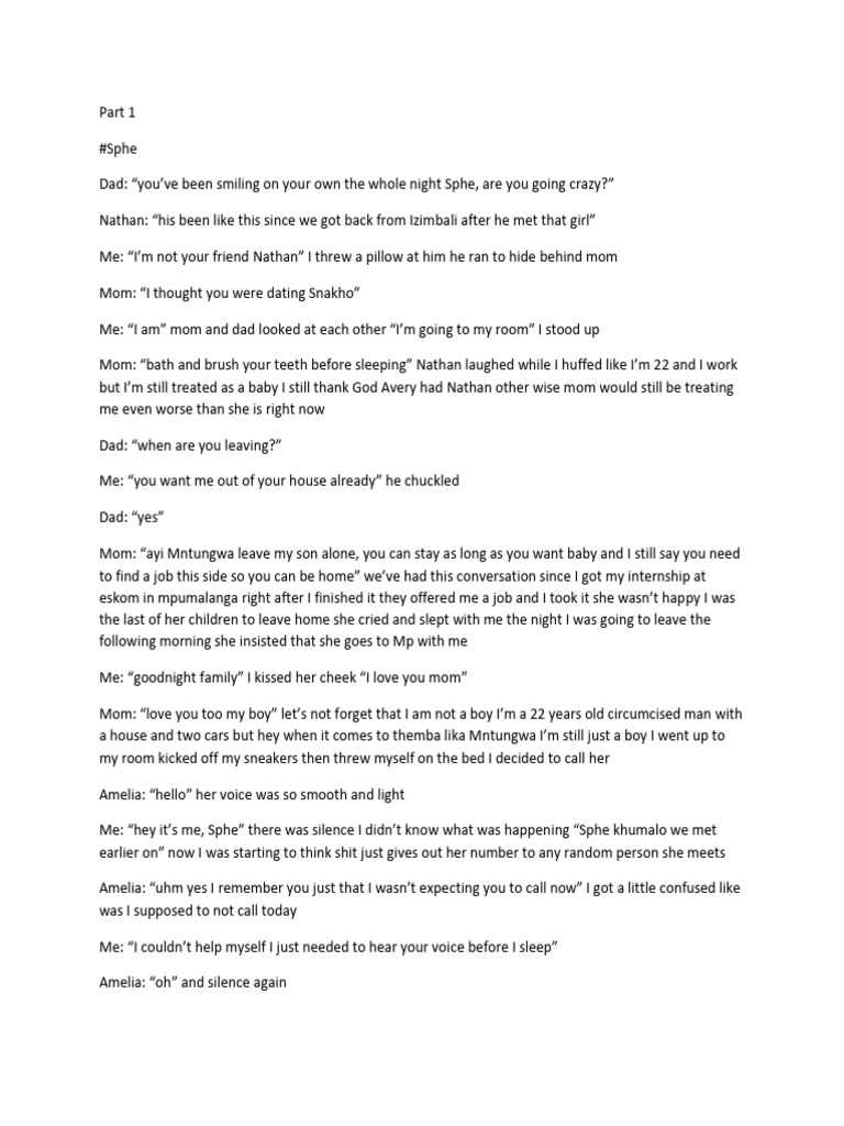 Unconditional Love Part 2 | PDF