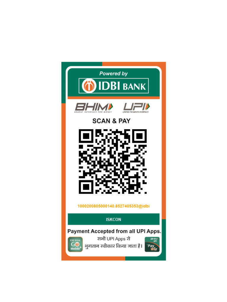 IDBI Bank QR Code (Temple) | PDF