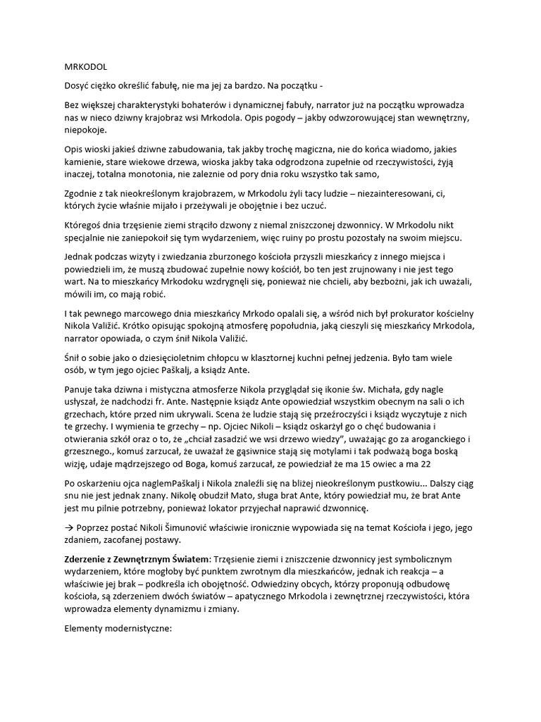 Opowiadania Dinko Simunovic | PDF