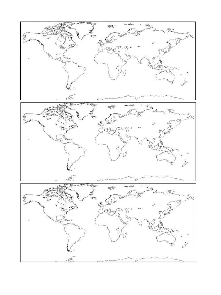 Mapa Mundi Mudo | PDF