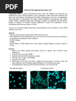 Mycostrip Tds 50 100 | PDF | Cell Culture | Mycoplasma