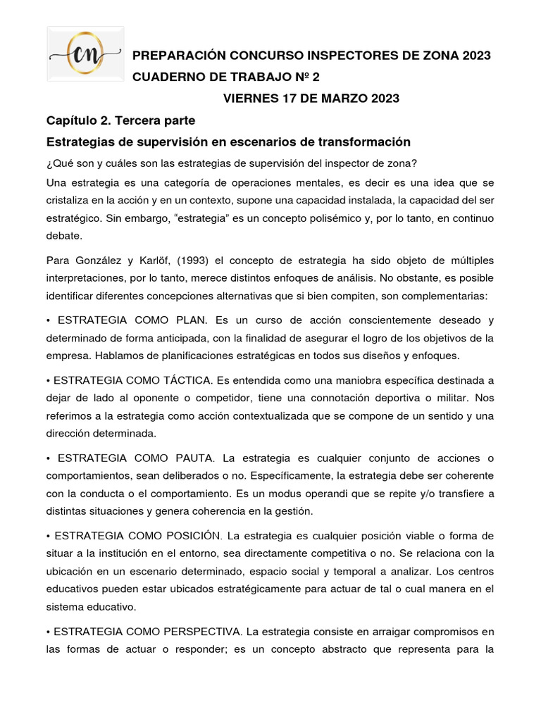 Cuad 2 Cap 2 Tercera Parte | PDF | Enseñando | Maestros