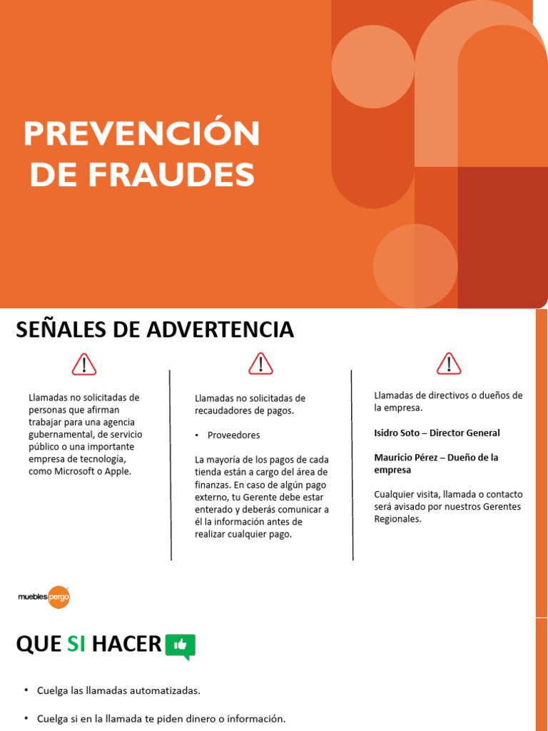 Prevención Fraudes - 2024 | PDF