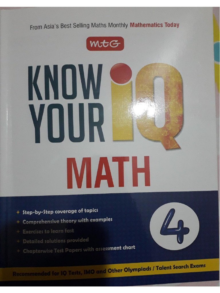 Know Your IQ Math | PDF