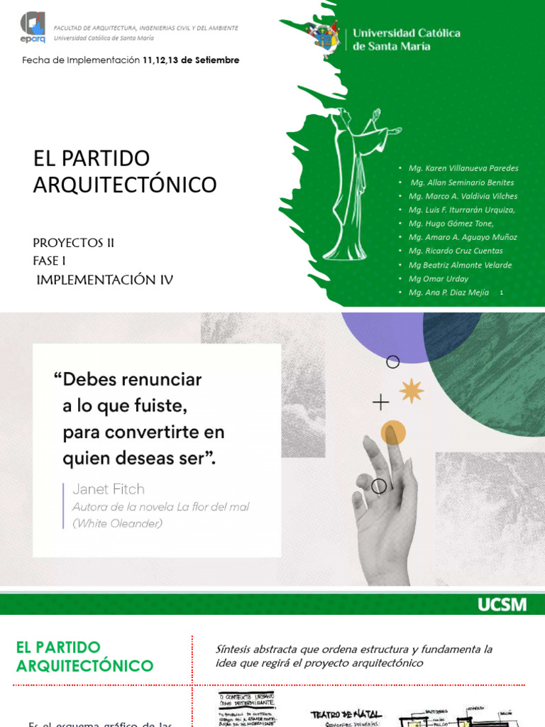 Esquema del Partido Arquitectónico | PDF | Diseño | Pintada