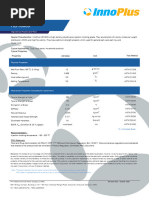 High Density Polyethylene: Cynpol Hd5502 | PDF