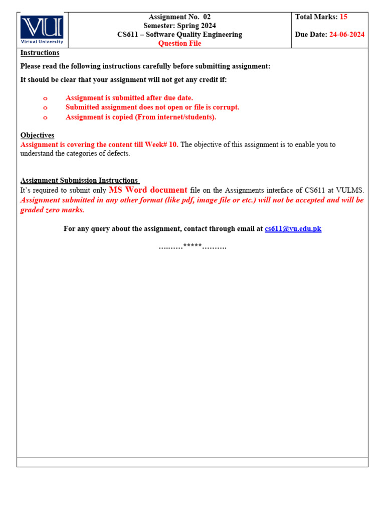 MS Word Document: The Objective of This Assignment Is To Enable You To Understand The Categories ...