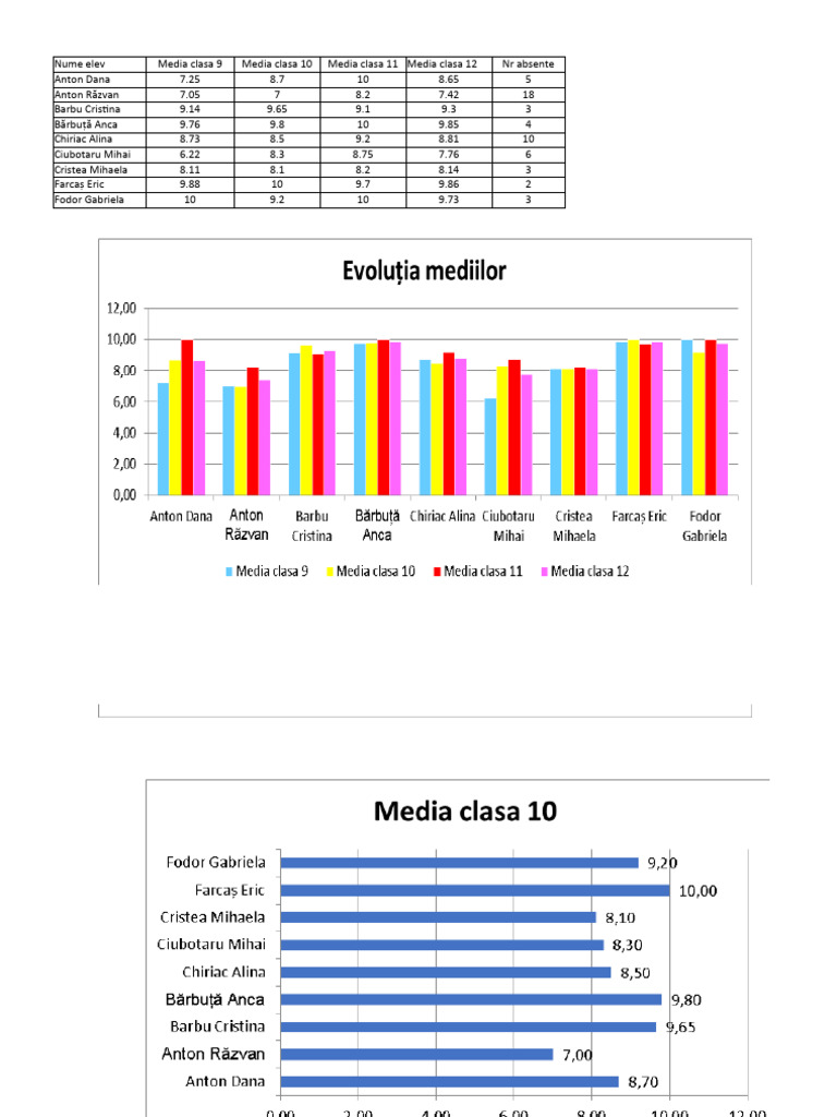 Fisier Fisa de Lucru Modul 6 Grafice | PDF