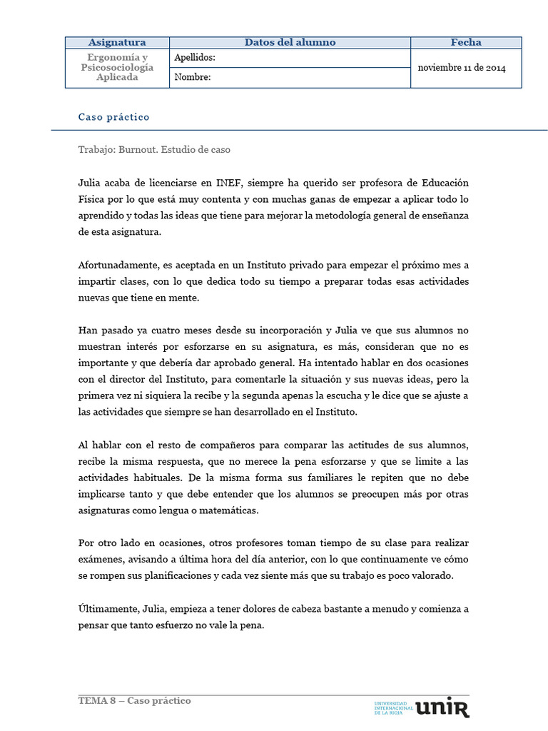 BURNOUT | PDF | Burnout ocupacional | Sicología BURNOUT | PDF | Burnout ocupacional | Sicología