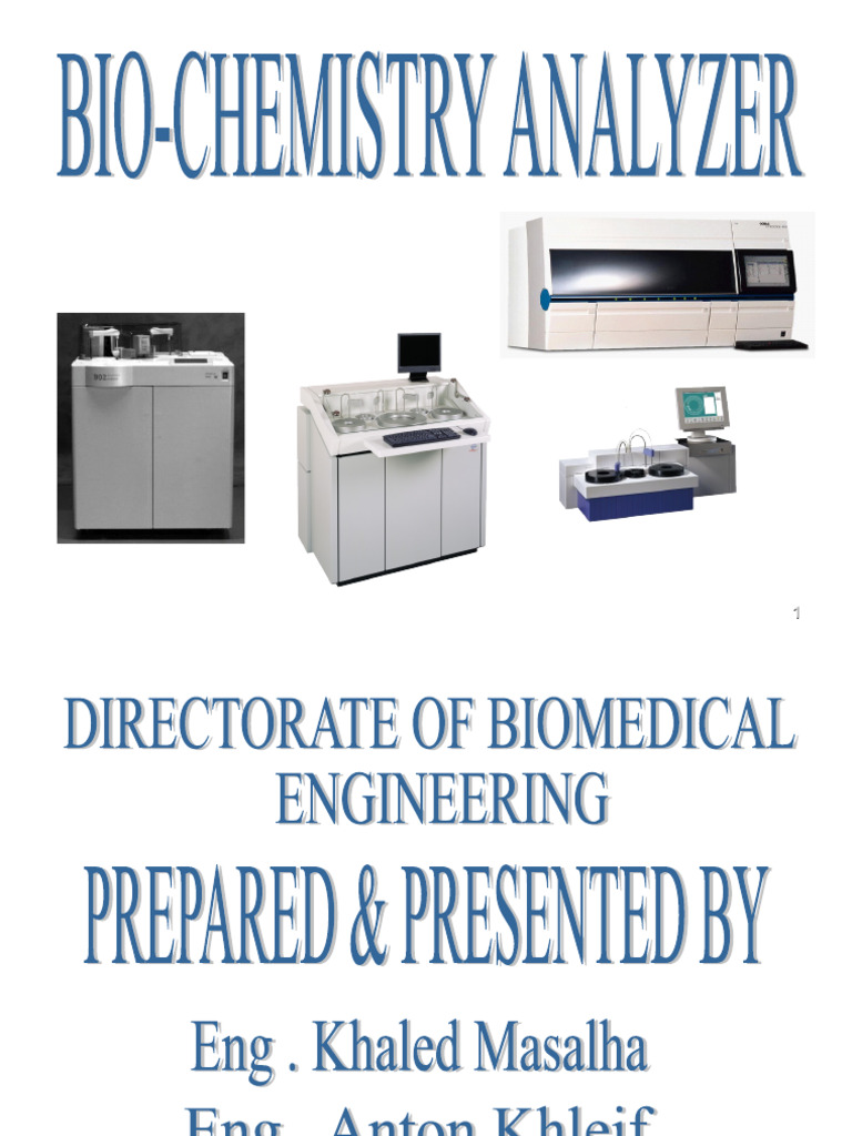 Chemistry Analyzer Measurement Principles | PDF | Electrolyte ...
