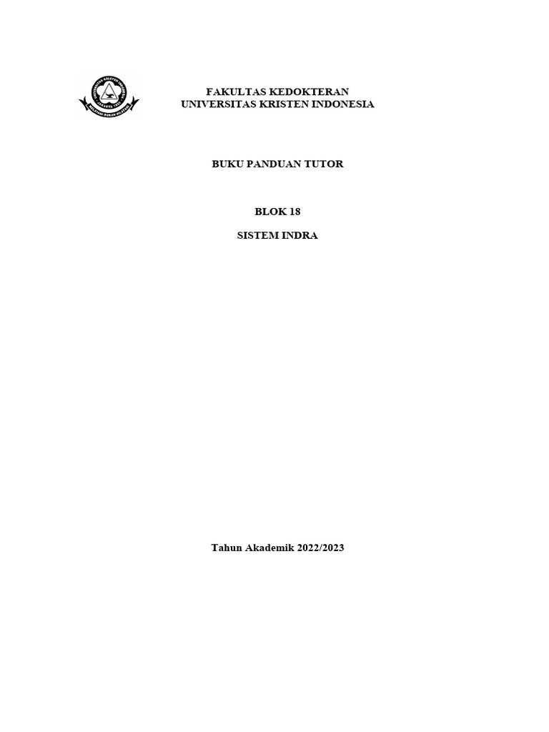 Fix 2023 TUTOR BLOK 18 UKI | PDF